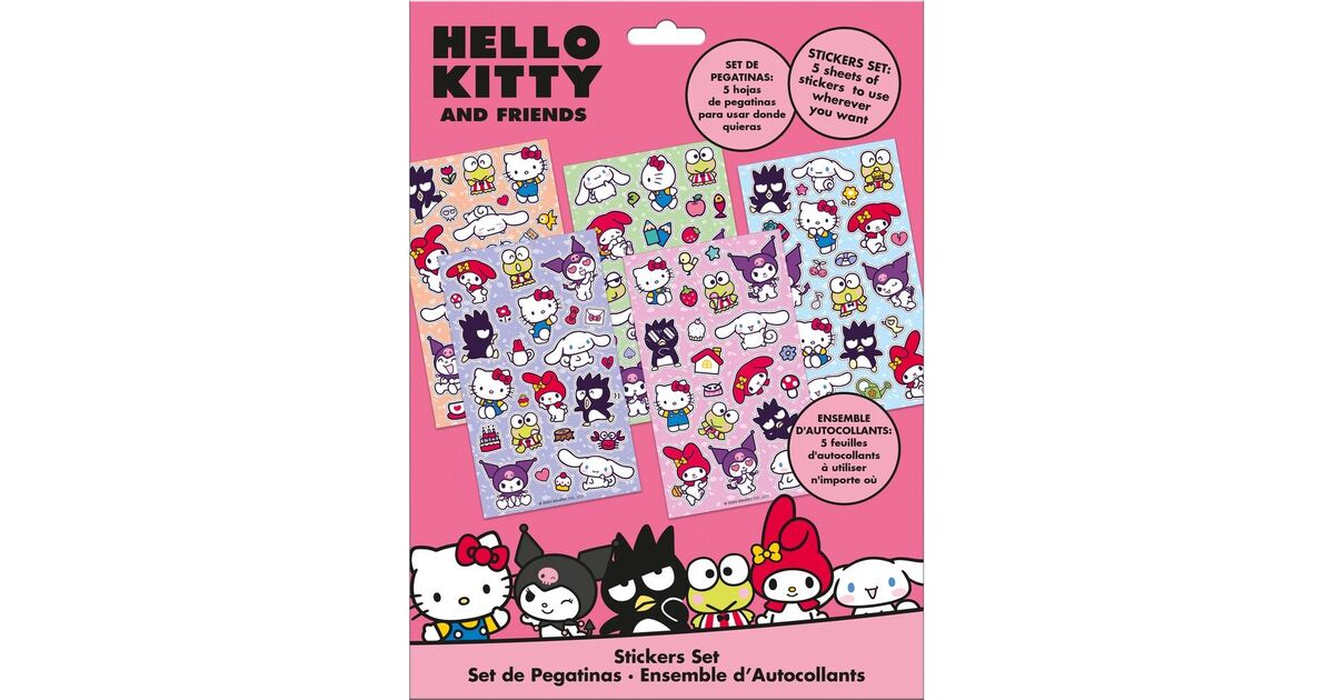 Hello Kitty And Friends Sticker Set | Nerdom, Greece