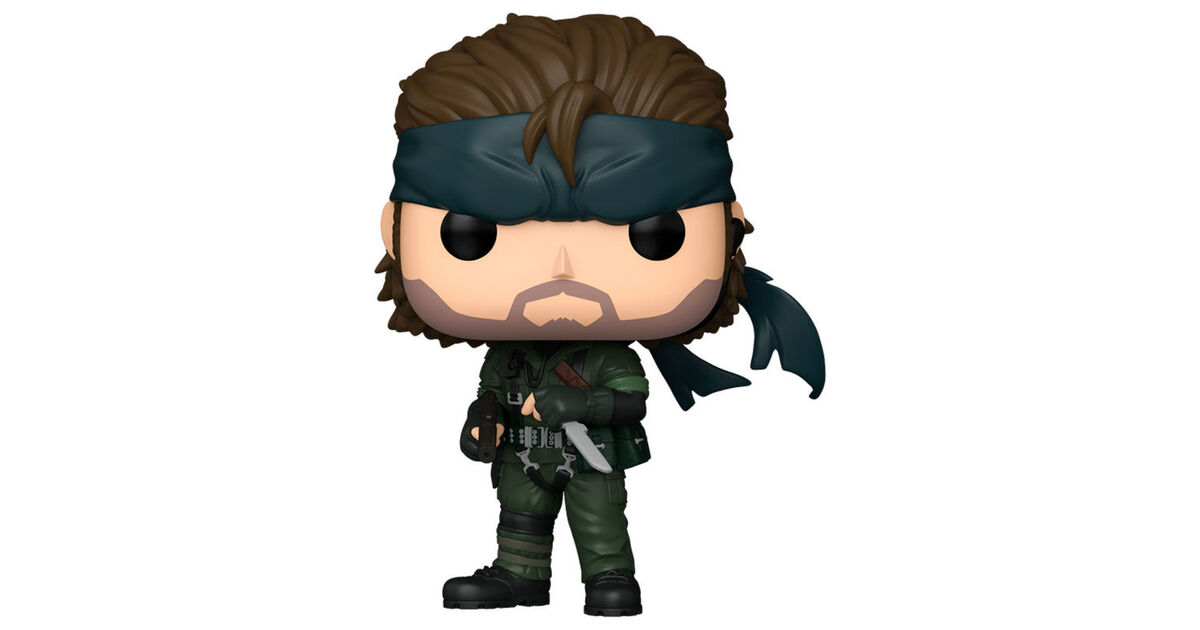 Funko POP! Metal Gear Solid Snake Eater - Naked Snake | Nerdom, Greece