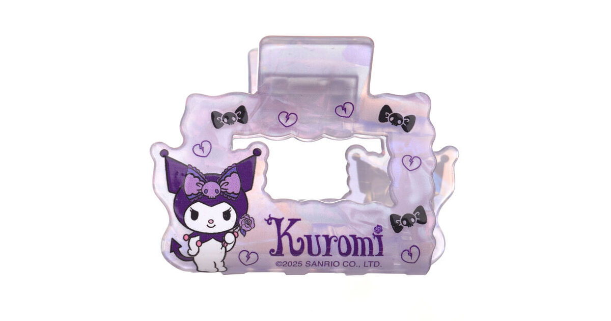 Kuromi Hair Claw Small | Nerdom, Greece