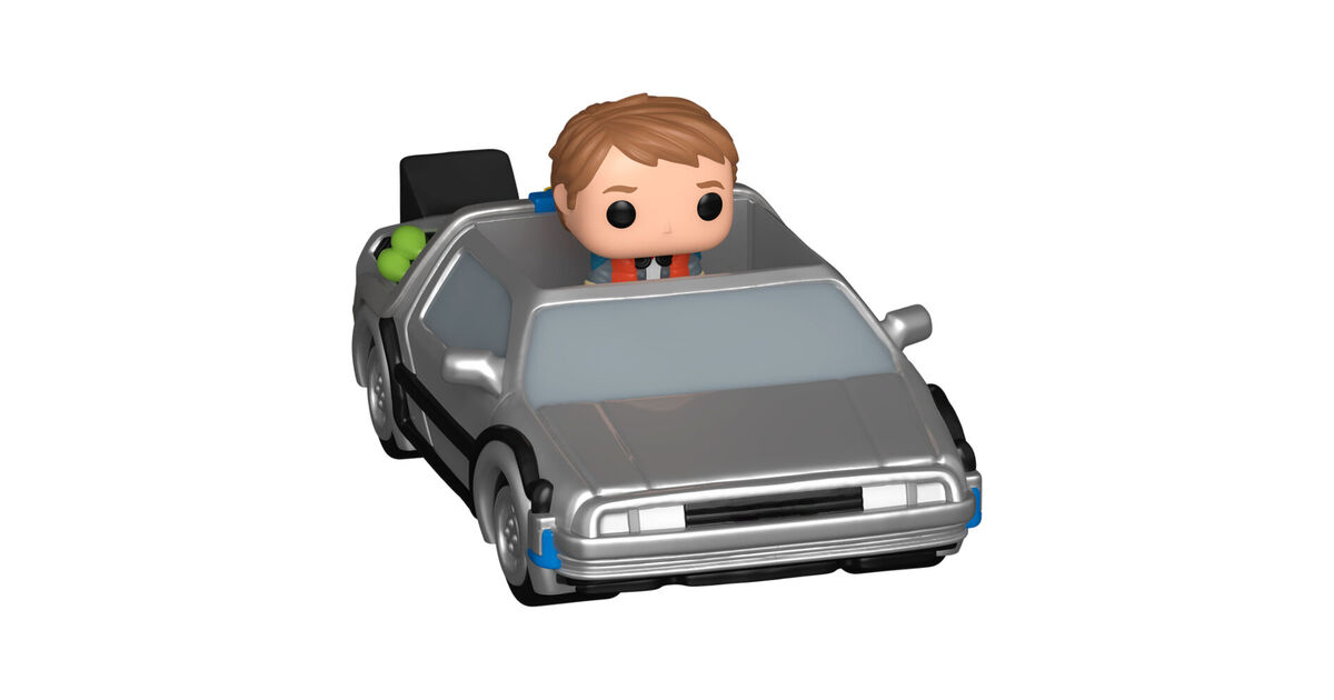 Φιγούρα Funko Bitty Pop! Back To The Future Marty McFly and Time ...