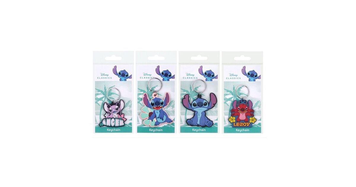 Μπρελόκ Disney Lilo & Stitch 2D (Τυχαία Επιλογή) | Nerdom