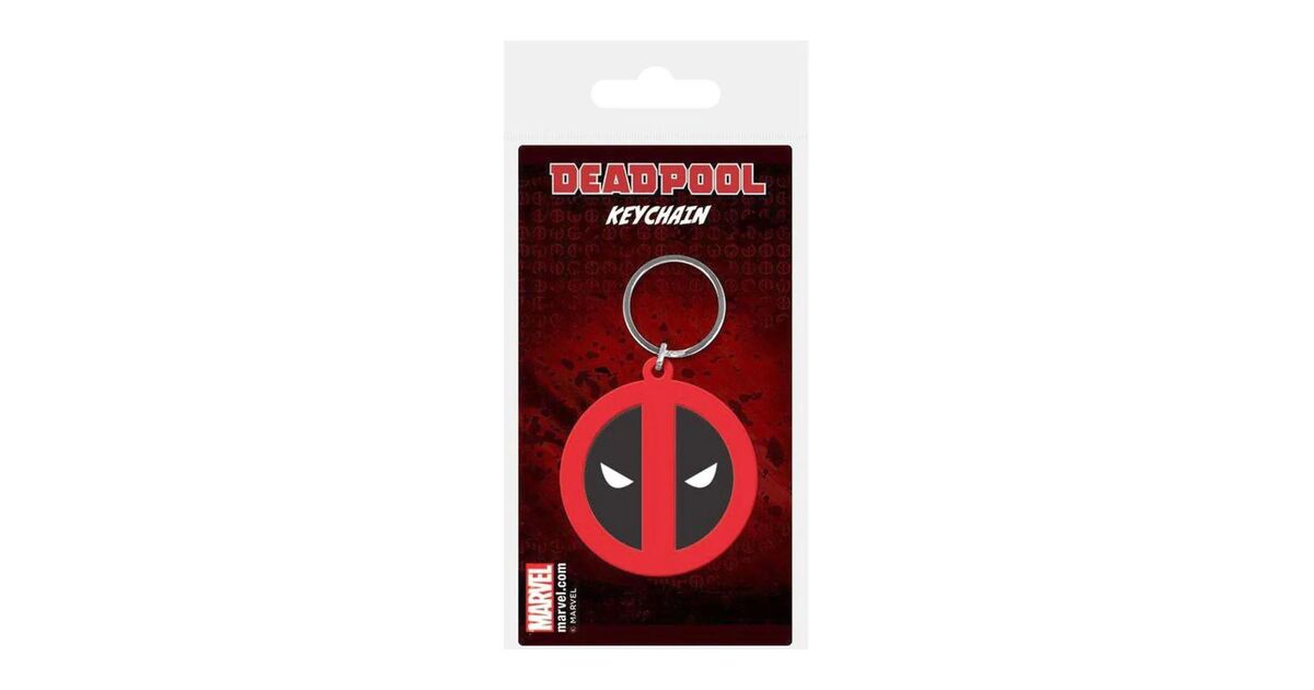 Marvel Deadpool Logo Keychain | Nerdom, Greece