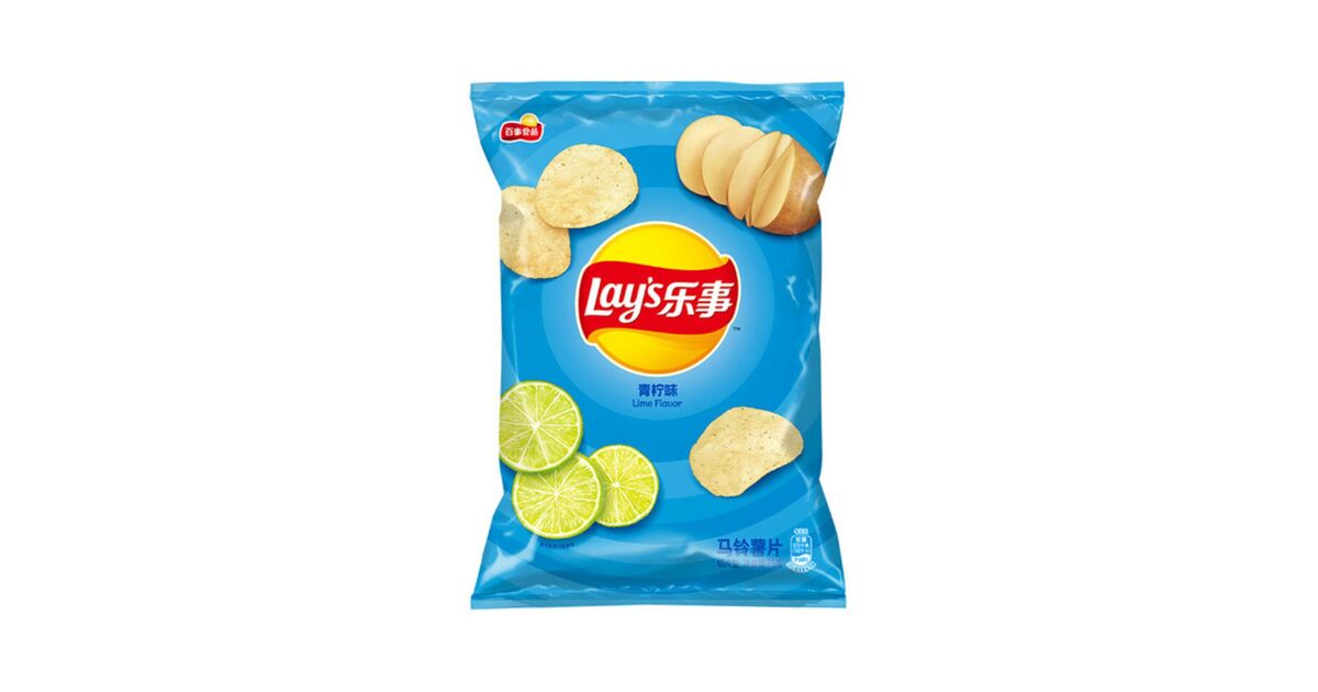 Lay's Potato Chips Lime Flavour | Nerdom, Greece