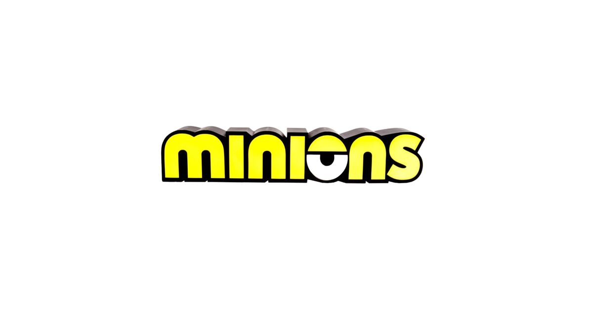 Minions LED-Light Logo | Nerdom, Greece