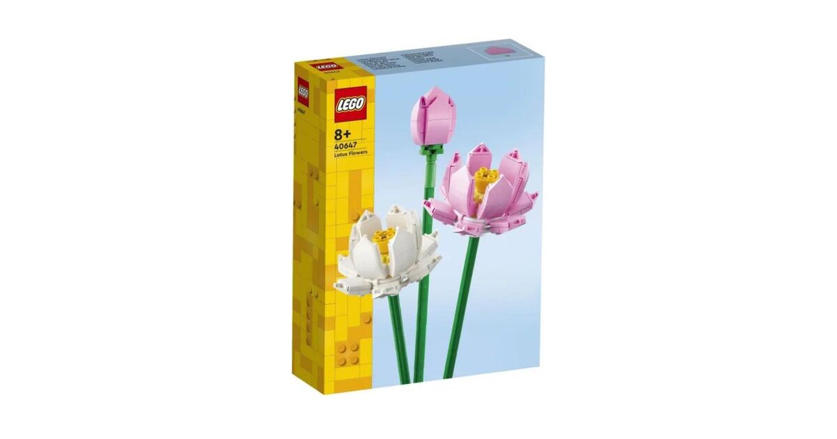 LEGO® Lotus Flowers (40647) | Nerdom, Greece