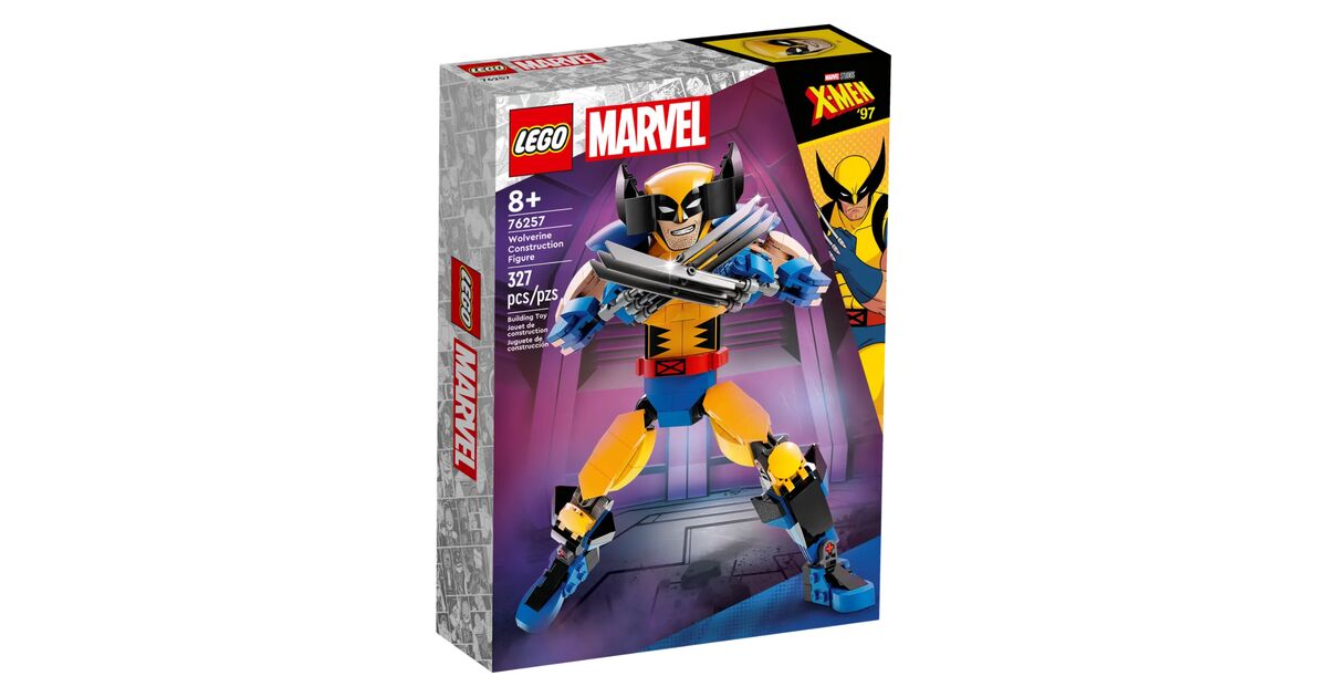 LEGO® Marvel Wolverine Figure | Nerdom, Greece