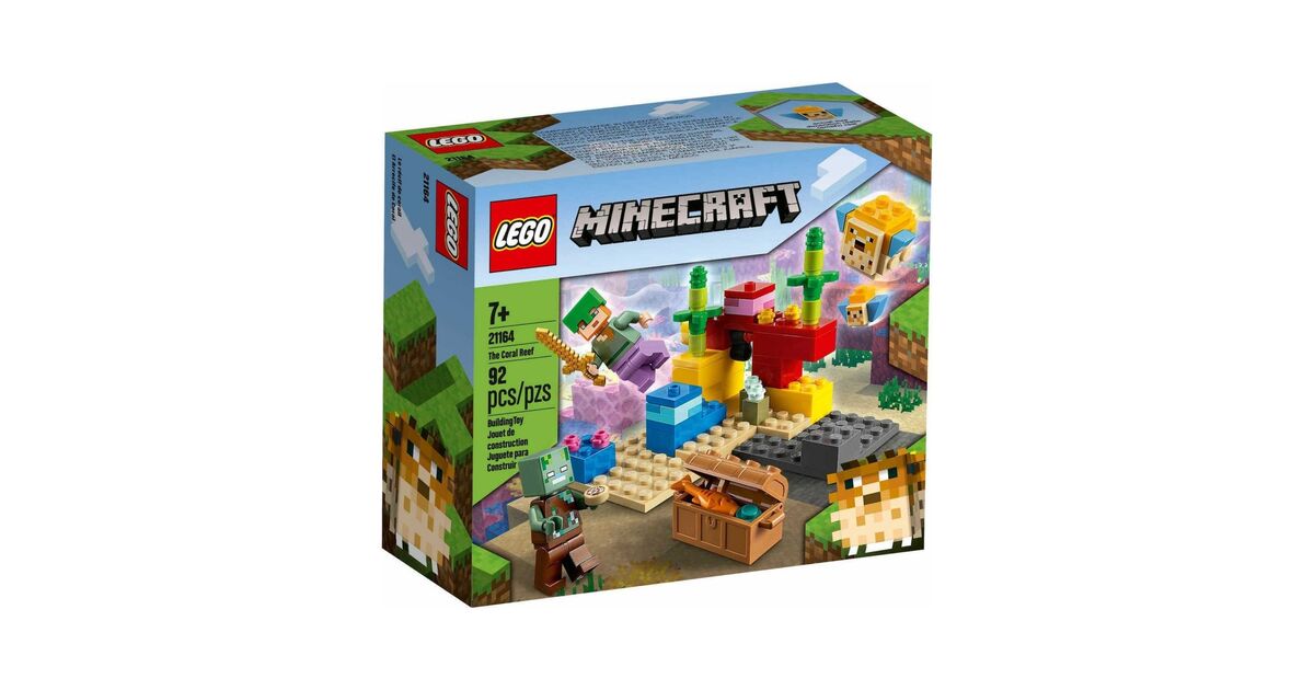 LEGO® Minecraft The Coral Reef | Nerdom