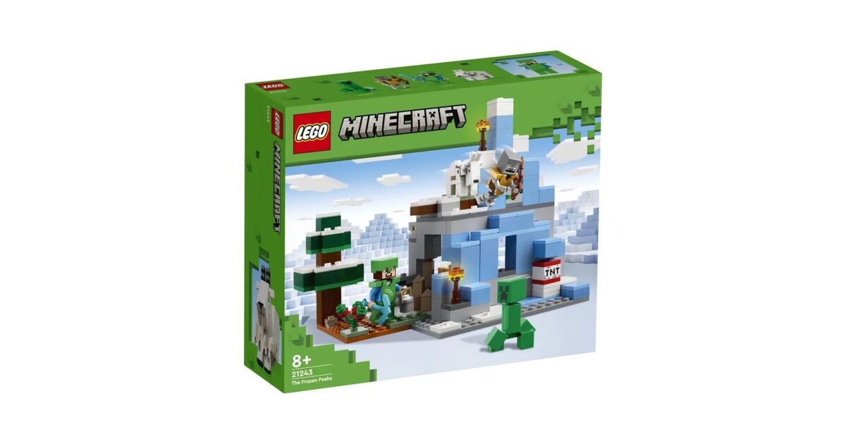 LEGO® Minecraft The Frozen Peaks | Nerdom, Greece