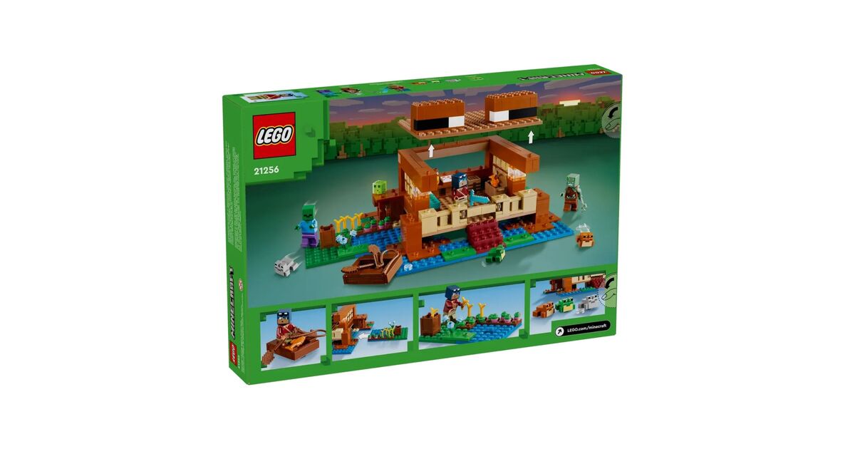 LEGO® Minecraft The Frog House (21256) | Nerdom