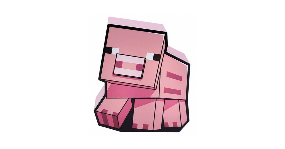 Φωτιστικό Minecraft Pig Box | Nerdom