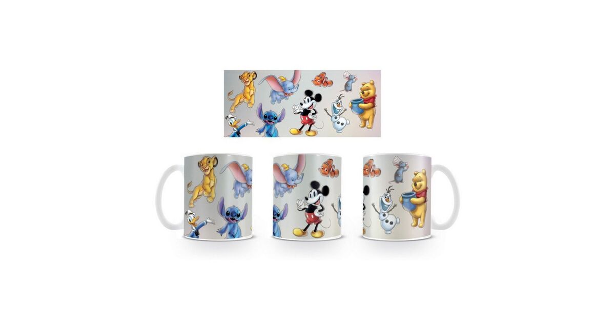 Disney Mix Characters White Mug | Nerdom, Greece