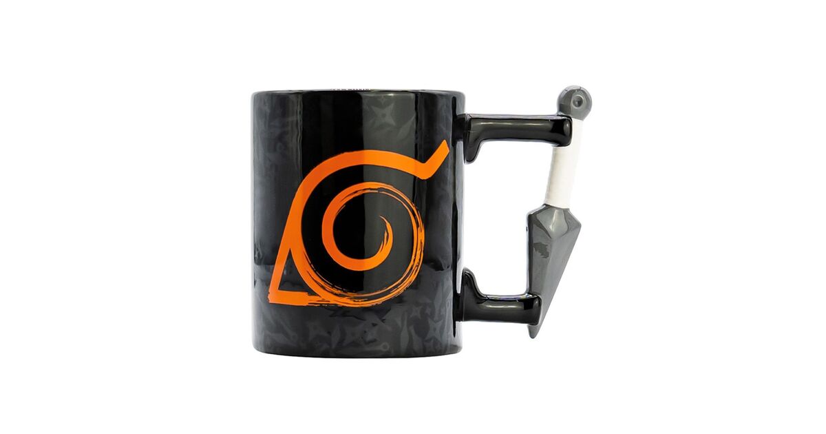 Naruto Shippuden Kunai Konoha Mug | Nerdom, Greece