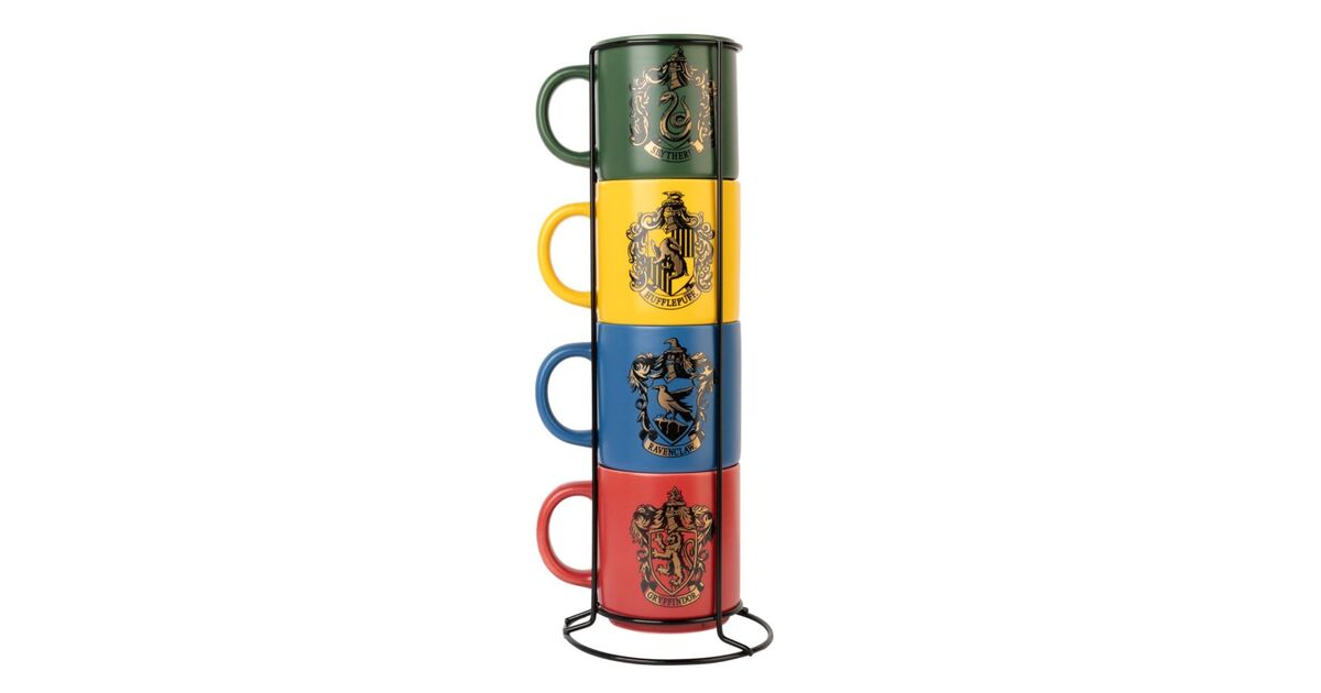 Harry Potter Stand Set Of 4 Mugs | Nerdom, Greece