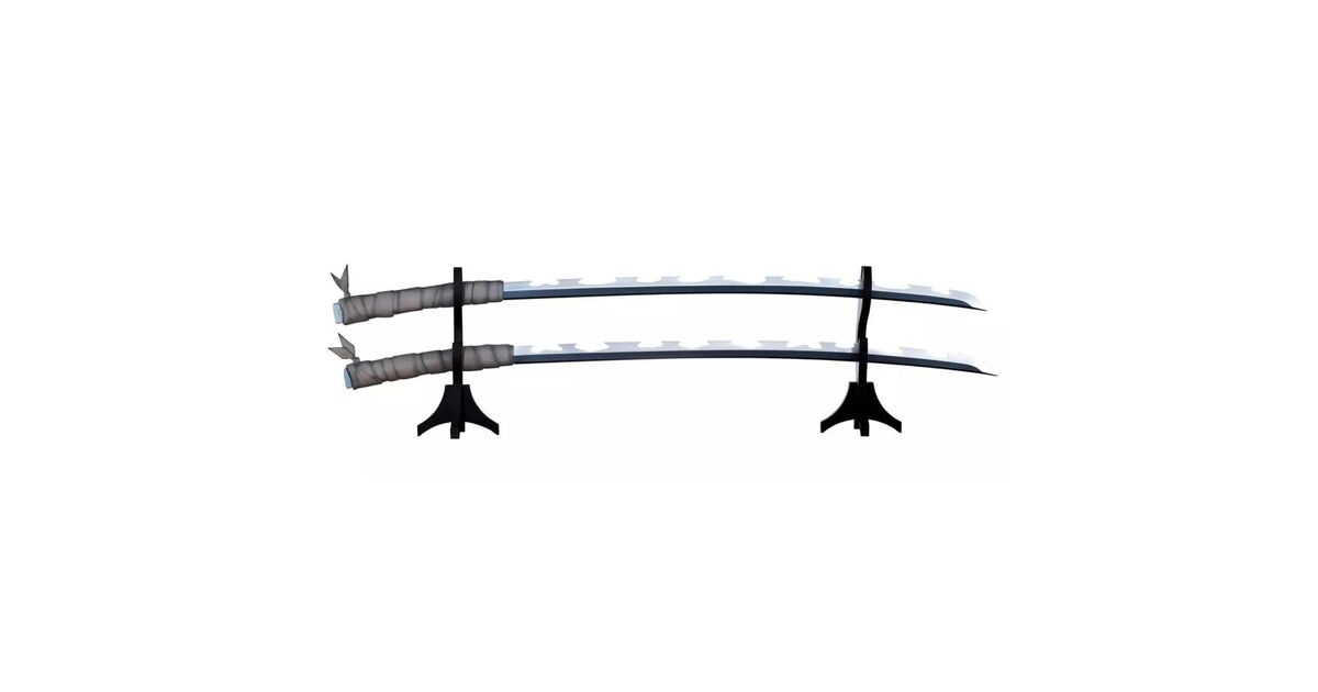 Demon Slayer Kimetsu No Yaiba Inosuke Hashibira Nichirin Sword Replica ...