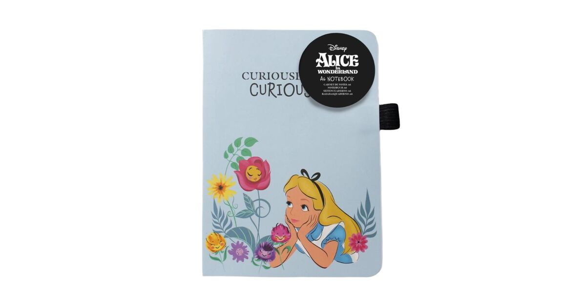 Disney Alice in Wonderland Notebook A6 | Nerdom, Greece