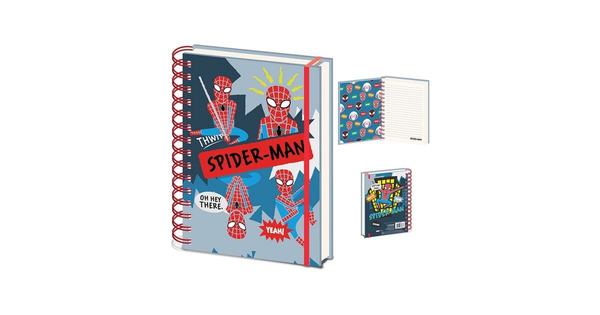 Spider Man A5 Wiro Notebook | Nerdom, Greece