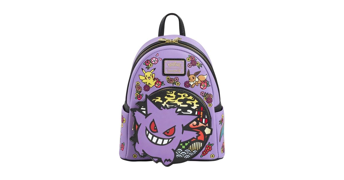 Loungefly Pokemon Embroidered Gengar Mini Backpack | Nerdom, Greece