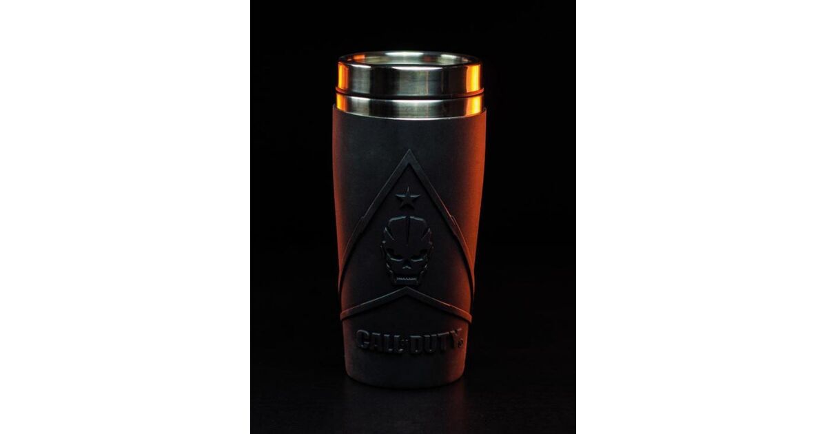 Call Of Duty Skull Logo Travel Mug | Nerdom