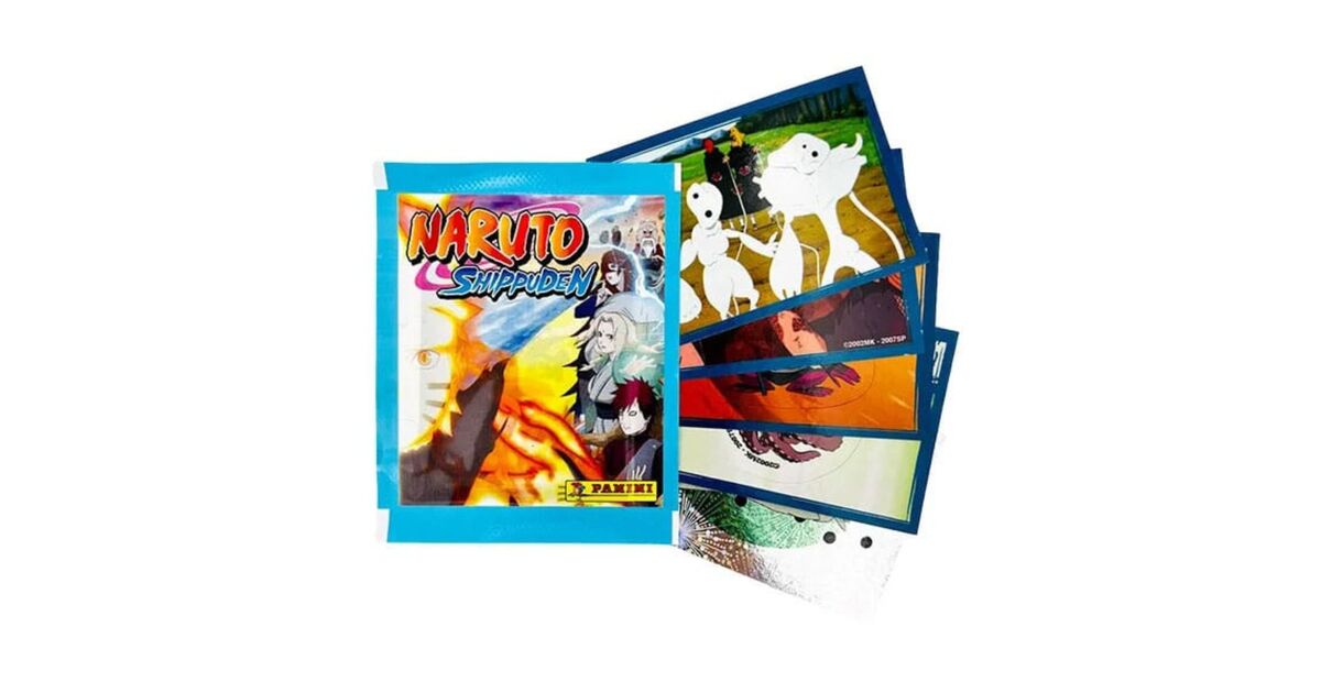 Panini Naruto Sticker Collection | Nerdom