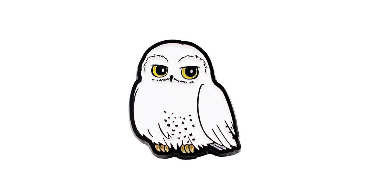 Harry Potter Hedwig Pin Badge | Nerdom, Greece