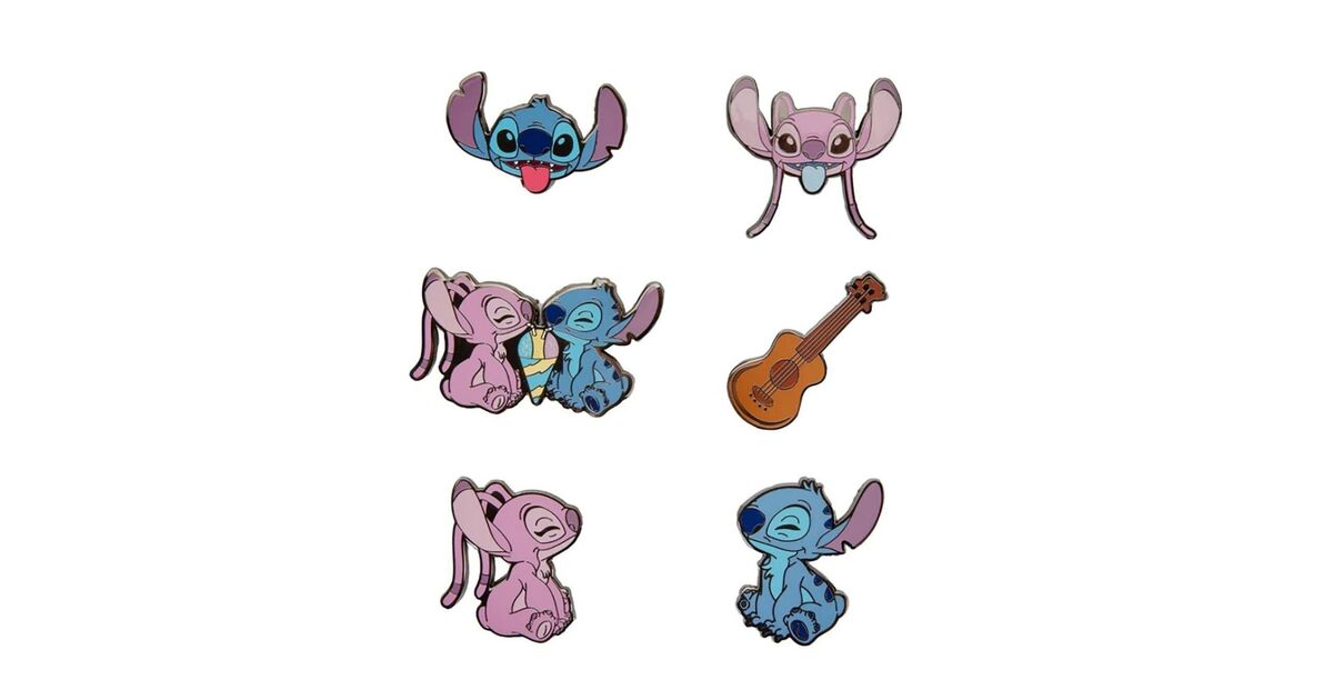 Disney Stitch and Angel Blind Pin #42482 | Nerdom, Greece