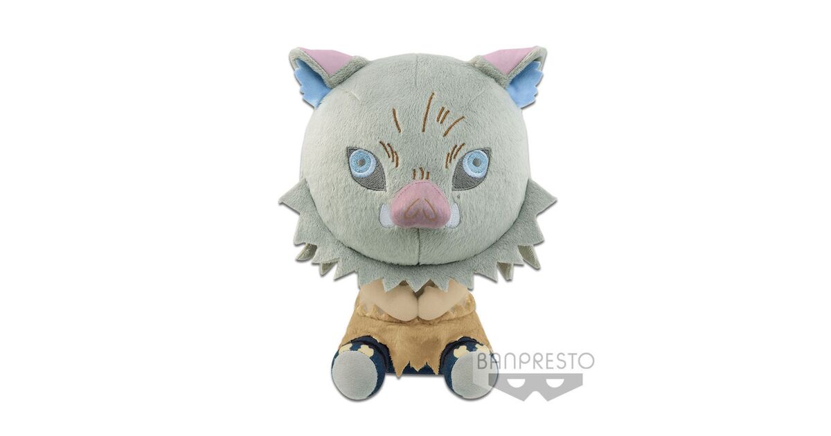 Kimetsu No Yaiba Demon Slayer Inosuke Hashibira Plush | Nerdom, Greece