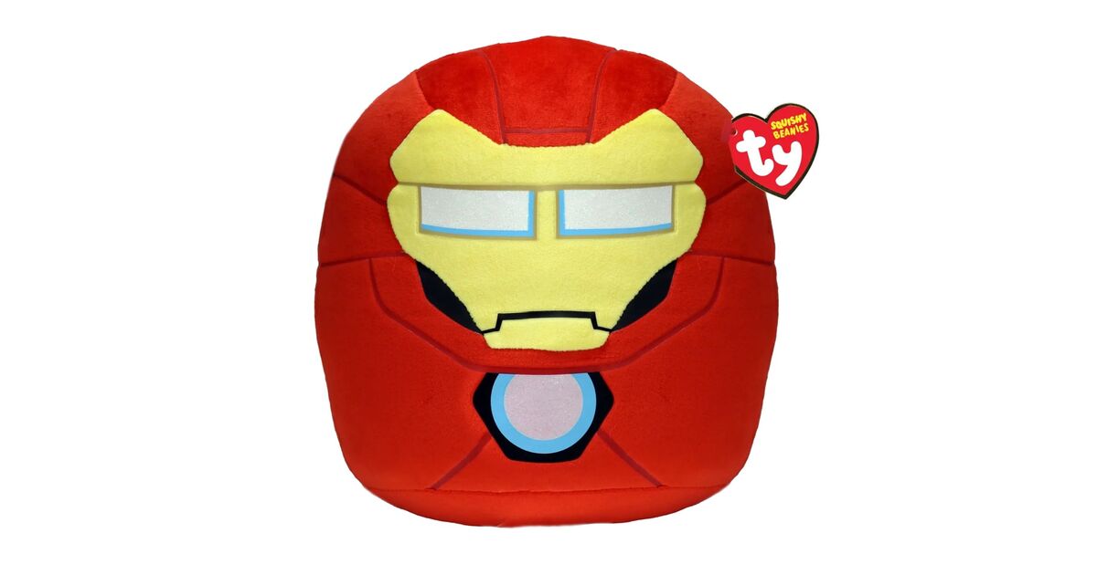 TY Plush Squishy Beanies Iron Man | Nerdom, Greece
