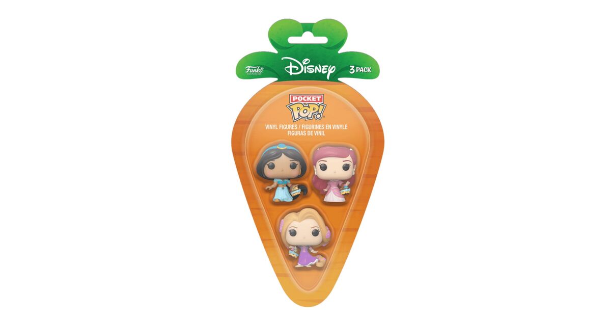 Pocket Pop! 3 Pieces Disney Princess Rapunzel | Nerdom