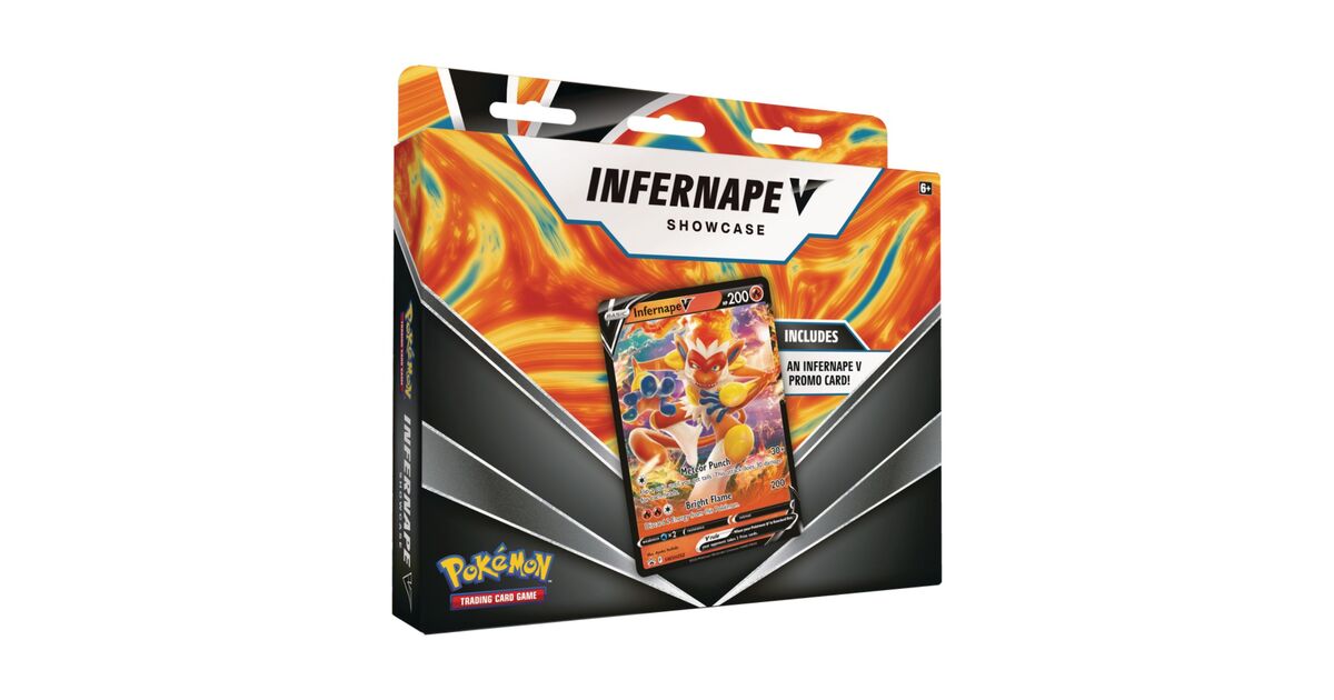 Pokemon TGC Infernape V Box Showcase | Nerdom