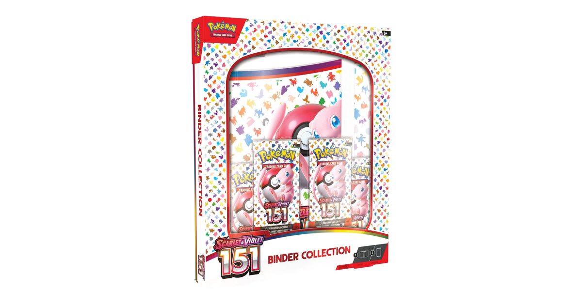 Pokemon TCG Scarlet & Violet 151 Binder Collection | Nerdom