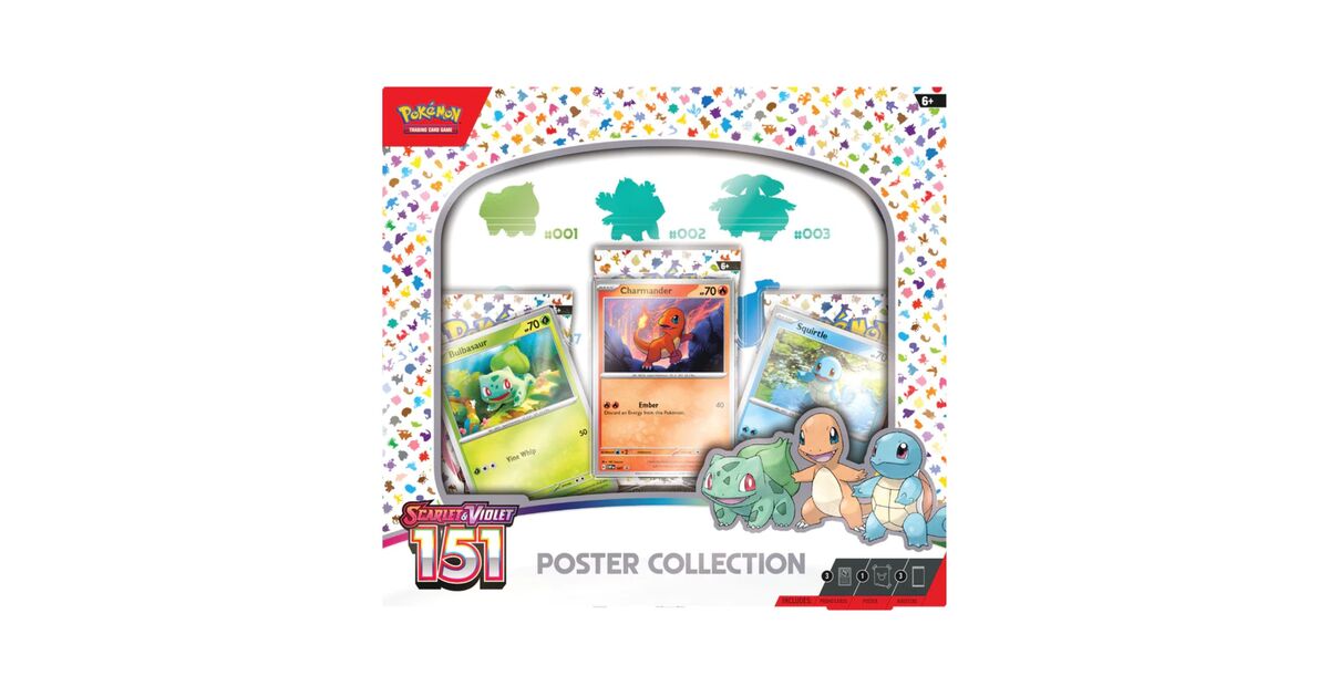 Pokemon SV3.5 151 Poster Collection | Nerdom