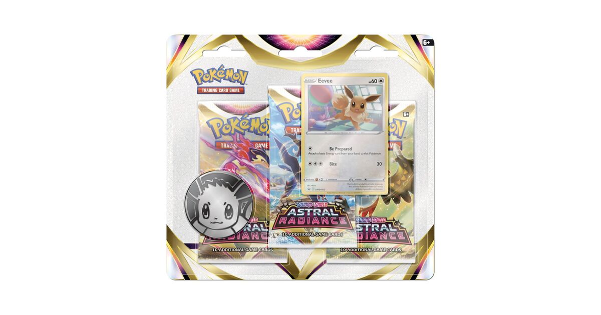 Pokemon TCG Sword & Shield 10 Astral Radiance Blister 3-pack #87028 | Nerdom, Greece
