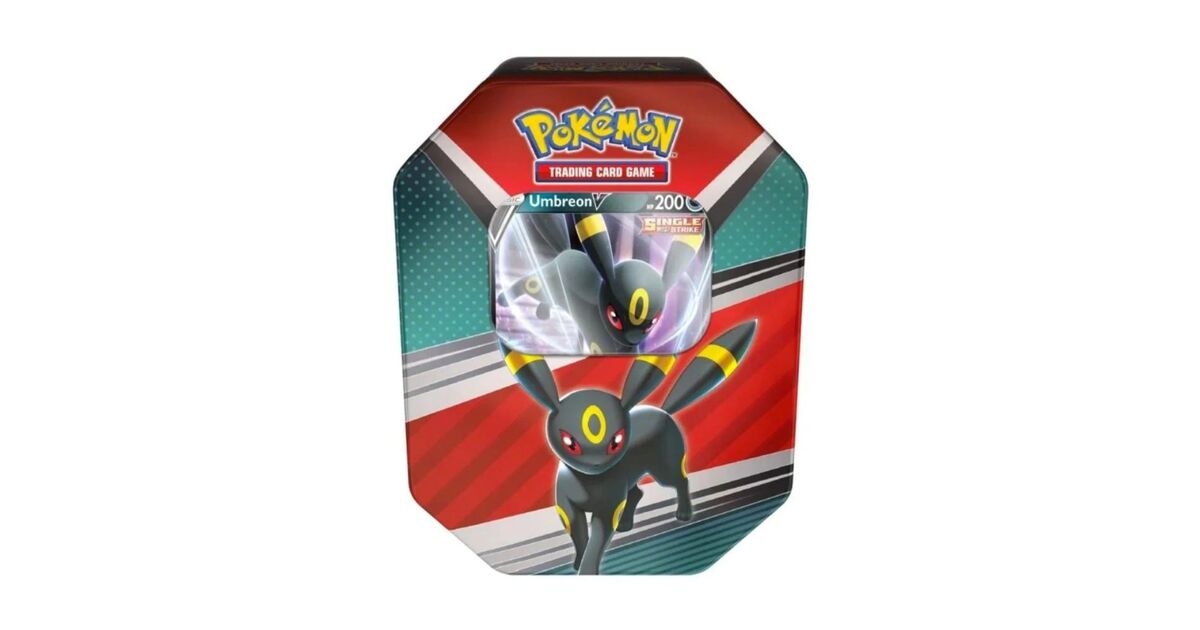 Pokemon TCG Spring 2022 V Tin Display Umbreon #87015 | Nerdom