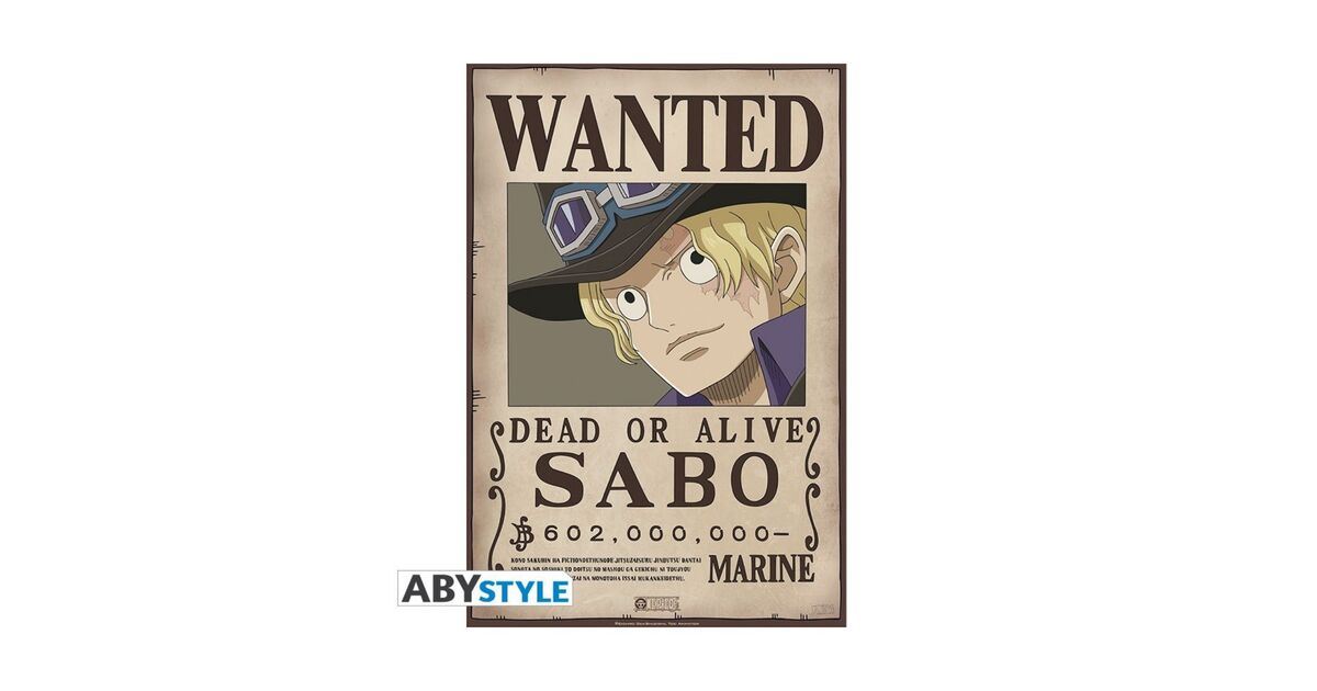One Piece Sabo Poster Wanted | Nerdom