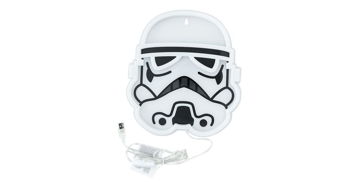 Φωτιστικό Star Wars Stormtrooper Wall Mountable LED Neon Light | Nerdom