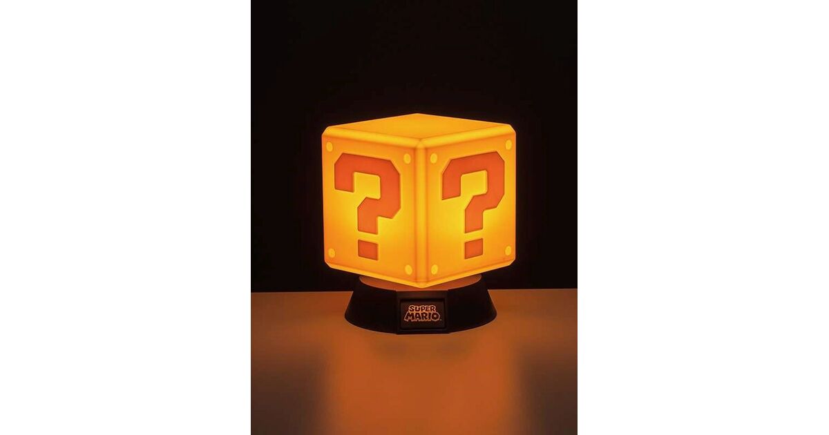 Super Mario Question Block 3D Light | Nerdom