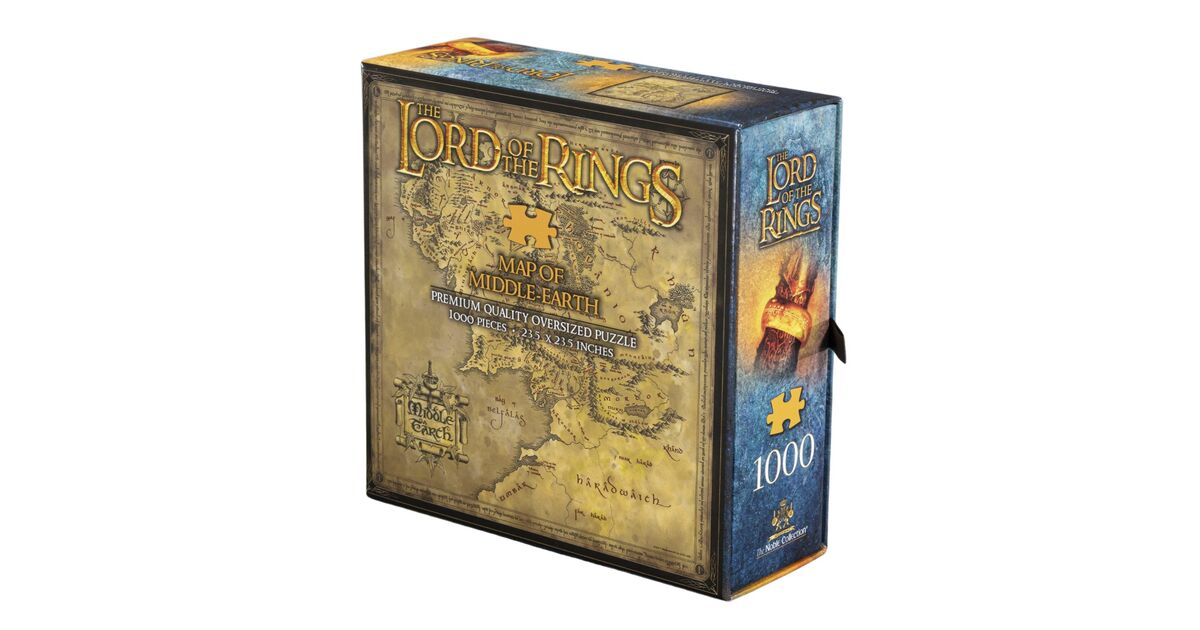 Lord Of The Rings Middle Earth Puzzle | Nerdom, Greece