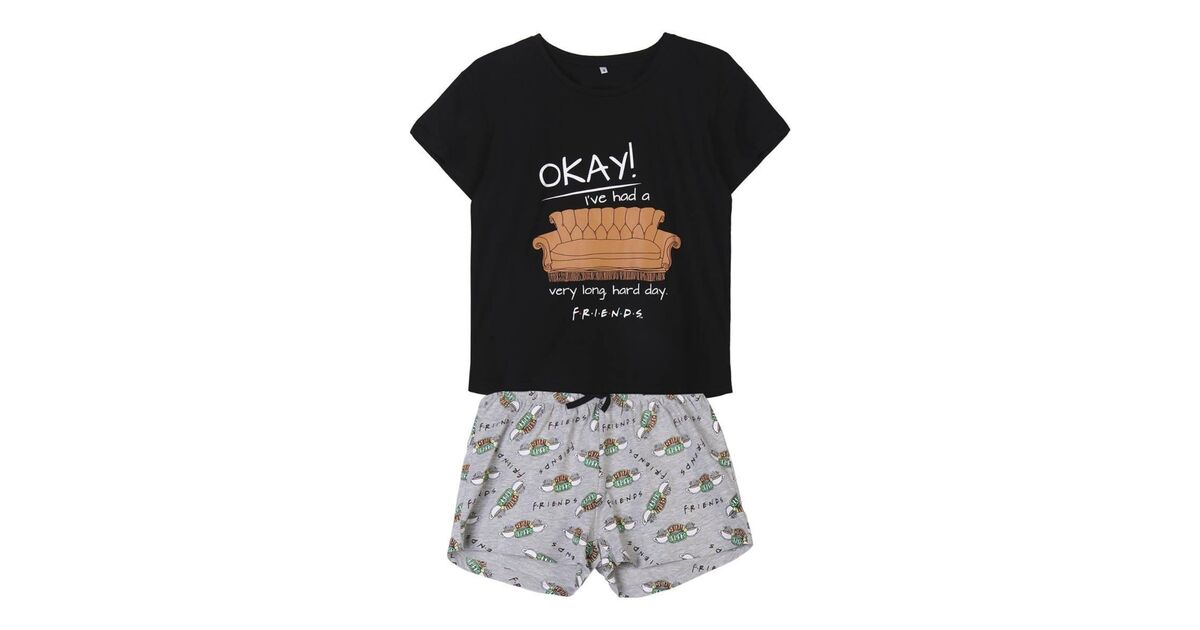 Friends Short Pyjamas Single Jersey Point | Nerdom, Greece