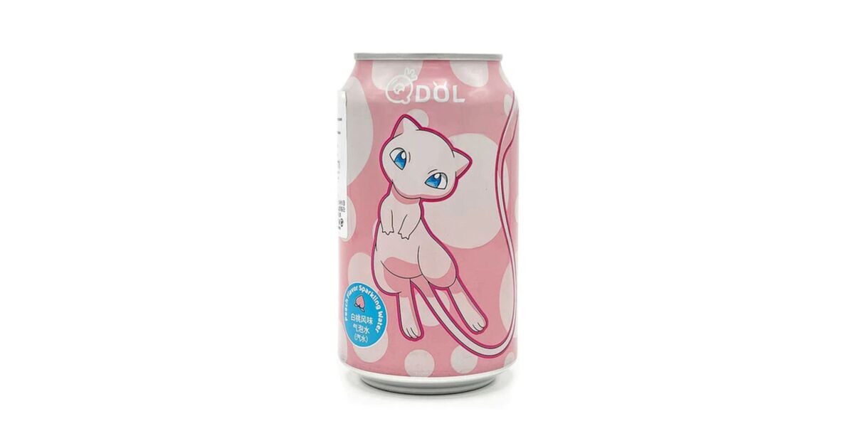 QDOL Pokemon Mew Peach Soda | Nerdom, Greece