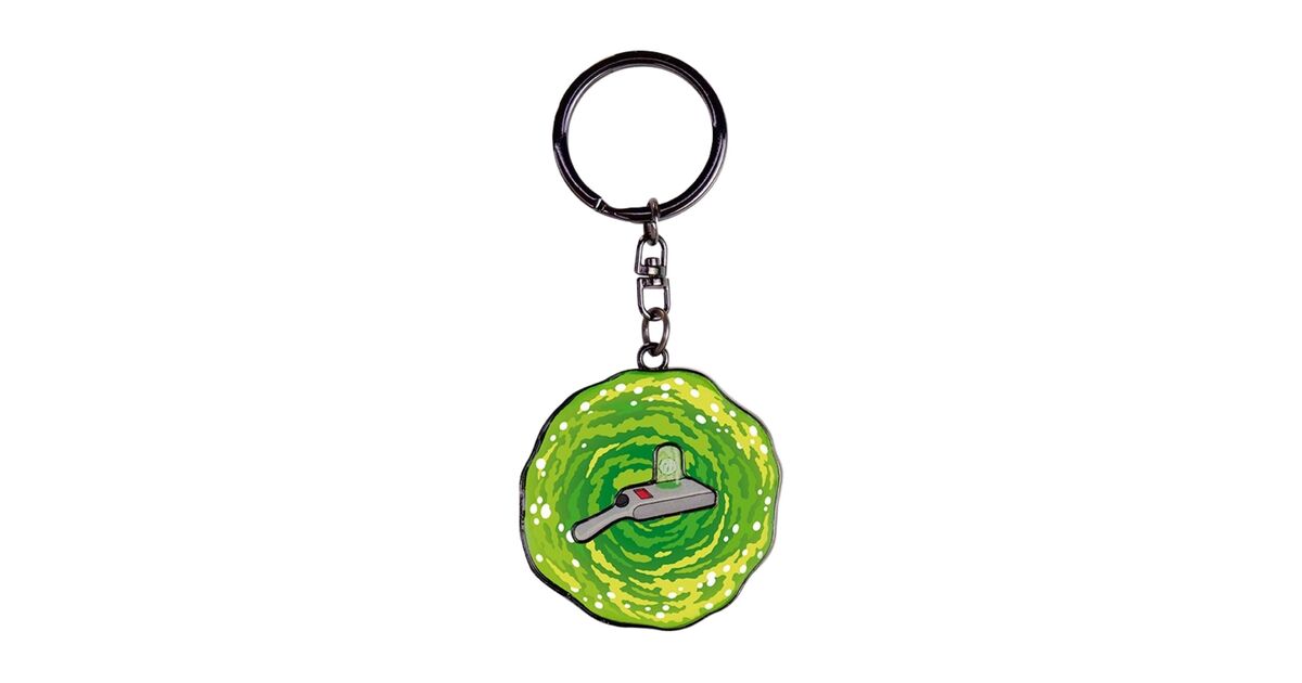Rick and Morty Portal Gun Keychain | Nerdom, Greece