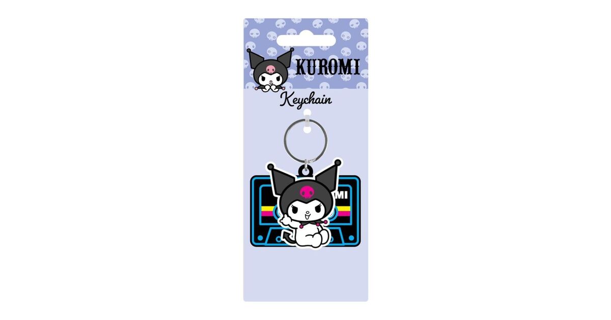 Sanrio Kuromi Spinner 3D Keychain | Nerdom, Greece
