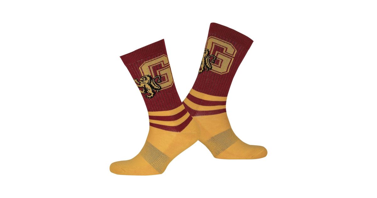 Harry Potter Gryffindor Striped Adults Socks | Nerdom, Greece