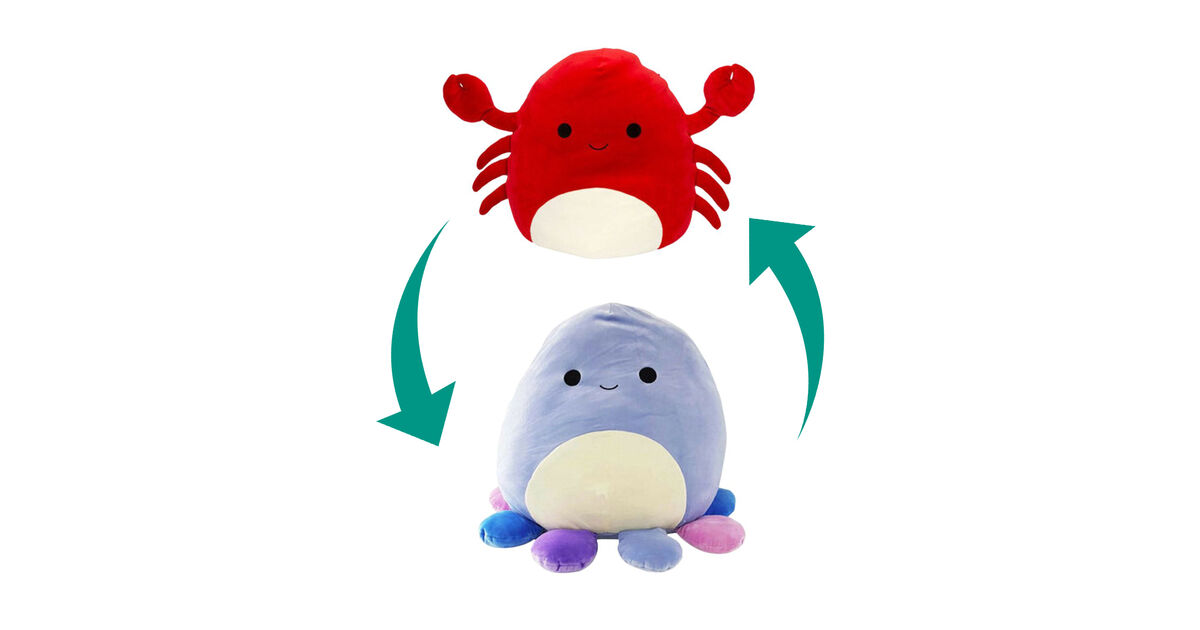 Squishmallow Flip-a-Mallow Carlos and Beula | Nerdom, Greece
