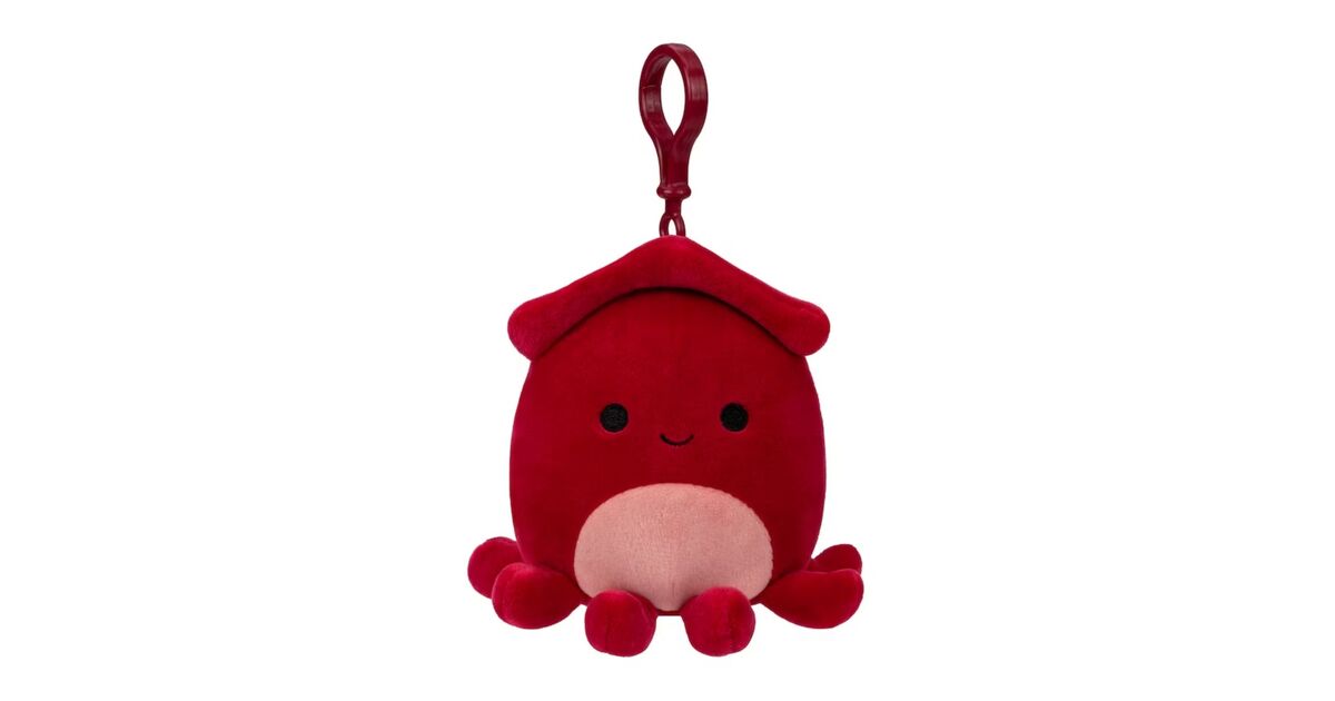 Squishmallows Clip On Altman the Squid | Nerdom, Greece
