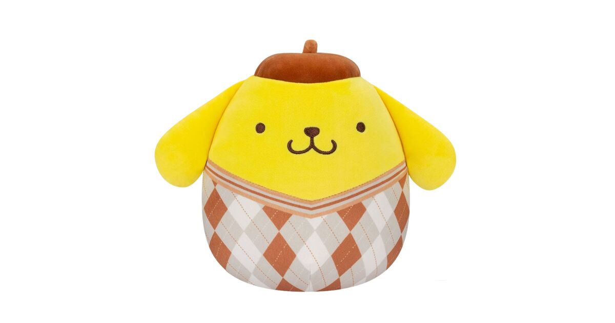 Squishmallow Sanrio Pompompurin | Nerdom, Greece