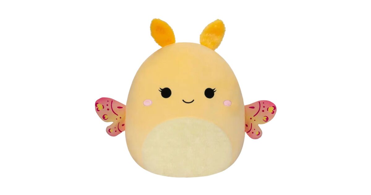 Squishmallow Miry The Yellow Moth 51cm | Nerdom, Greece