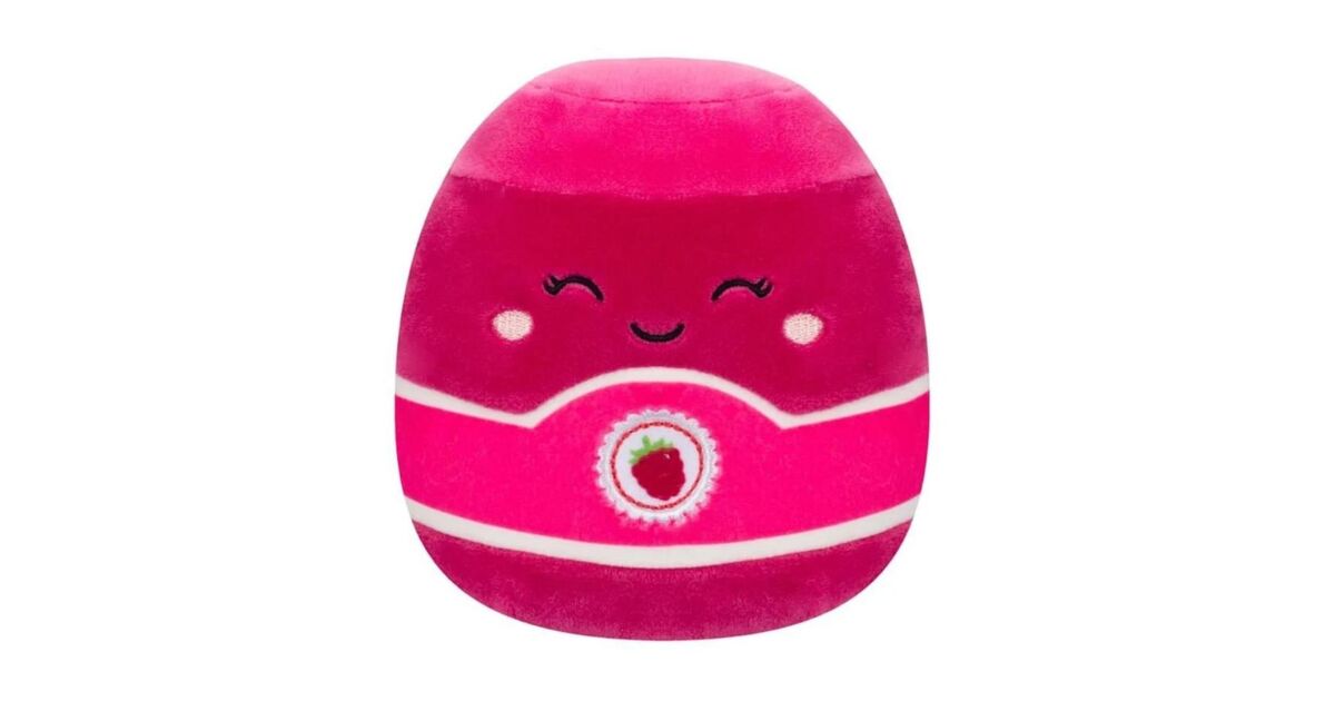 Λούτρινο Squishmallows Roz The Rashberry 30cm | Nerdom