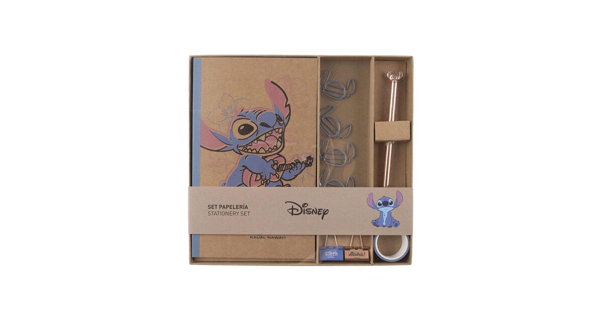 Disney Stitch Stationary Set | Nerdom