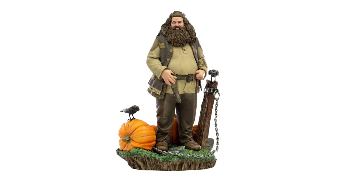 Iron Studios Deluxe: Harry Potter - Hagrid Art Scale Statue (1/10 ...