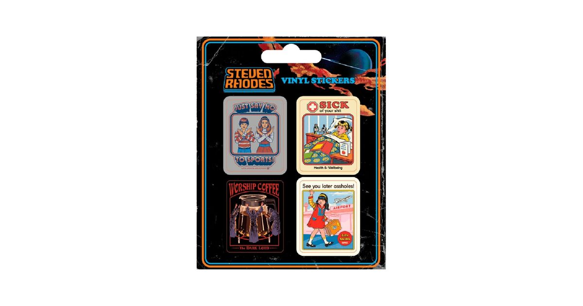 Steven Rhodes Collection Vinyl Sticker | Nerdom